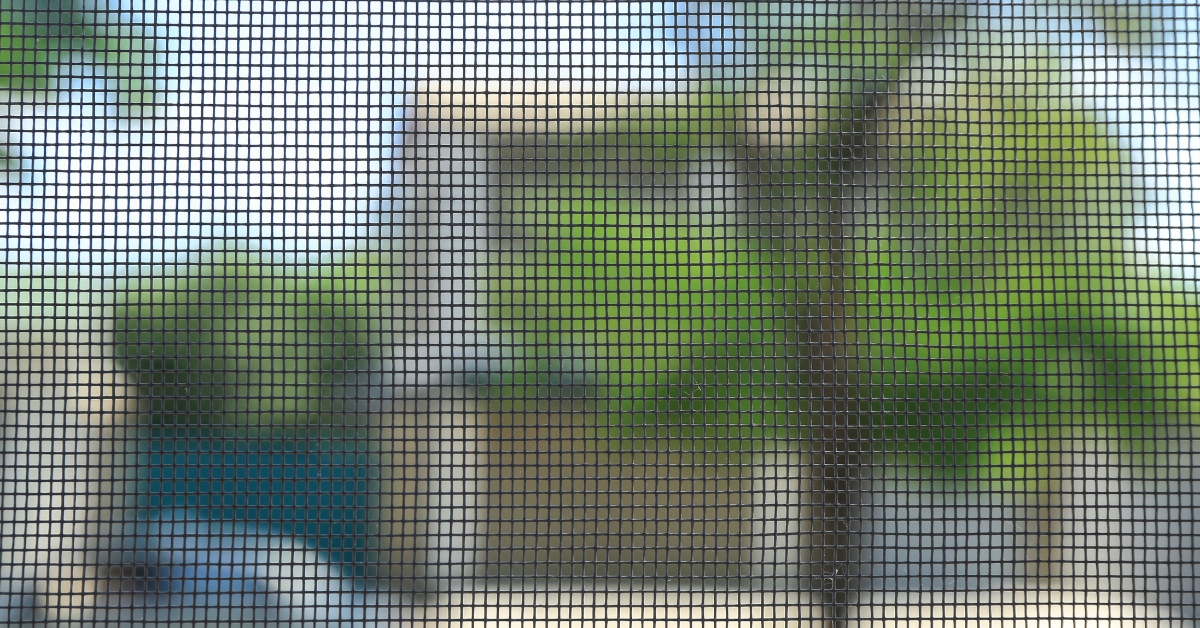 Install New Window Screens For Pollen Season